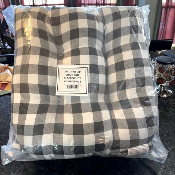 Accents | Chair Pads Country Checkerboard | Poshmark